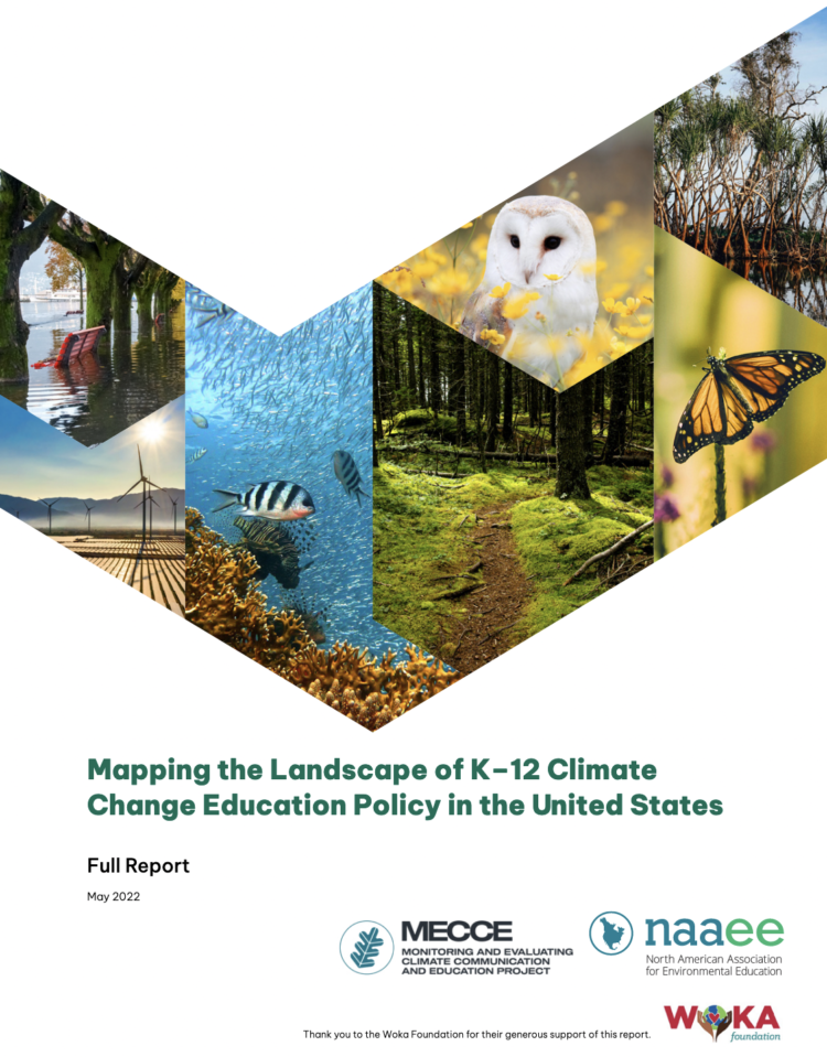 Mapping K - 12 Climate Change Education Policy in the U.S.